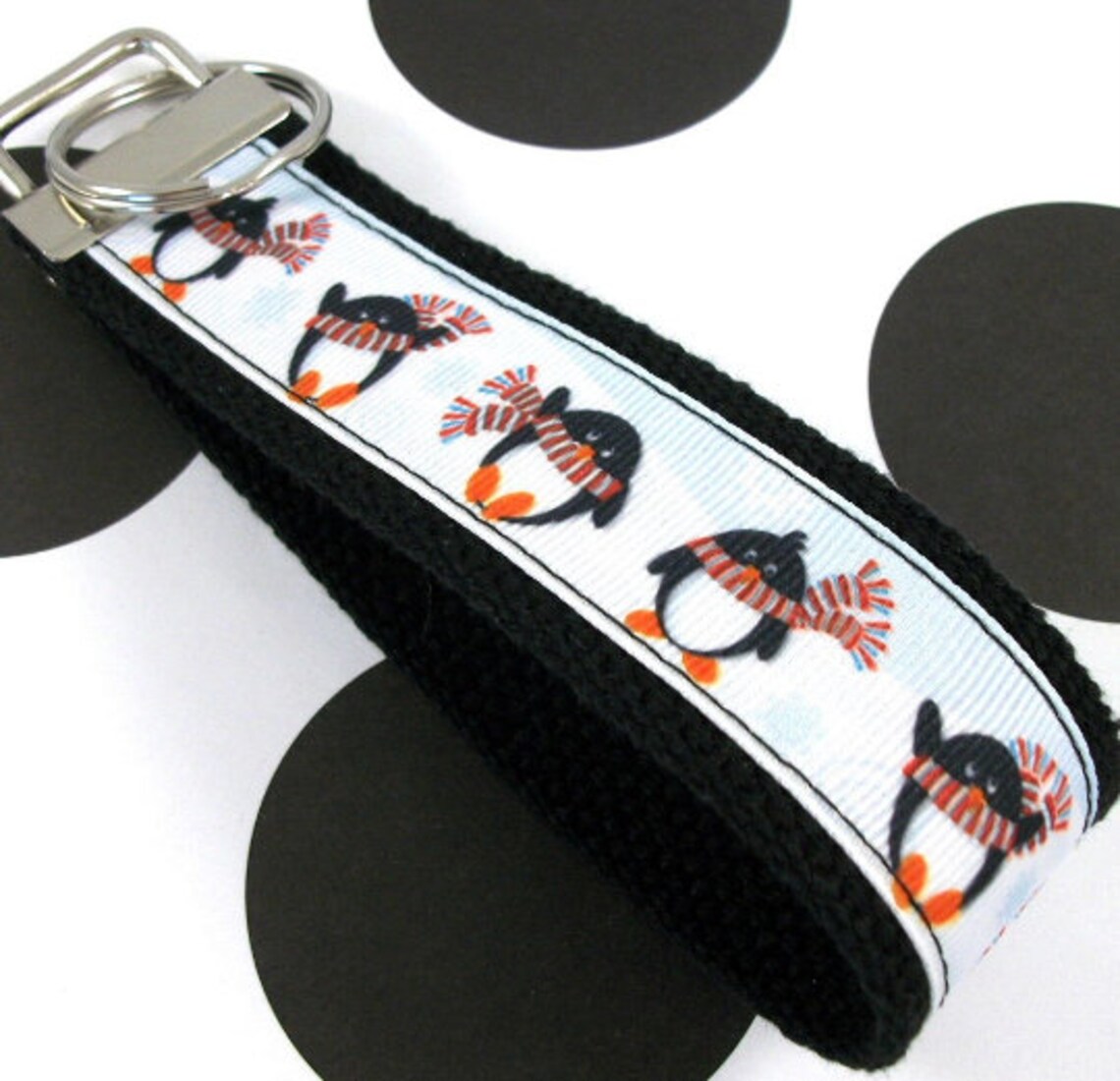 Handmade Penguin Ribbon Keychain, Preschool Teacher Gifts, I Miss You ...