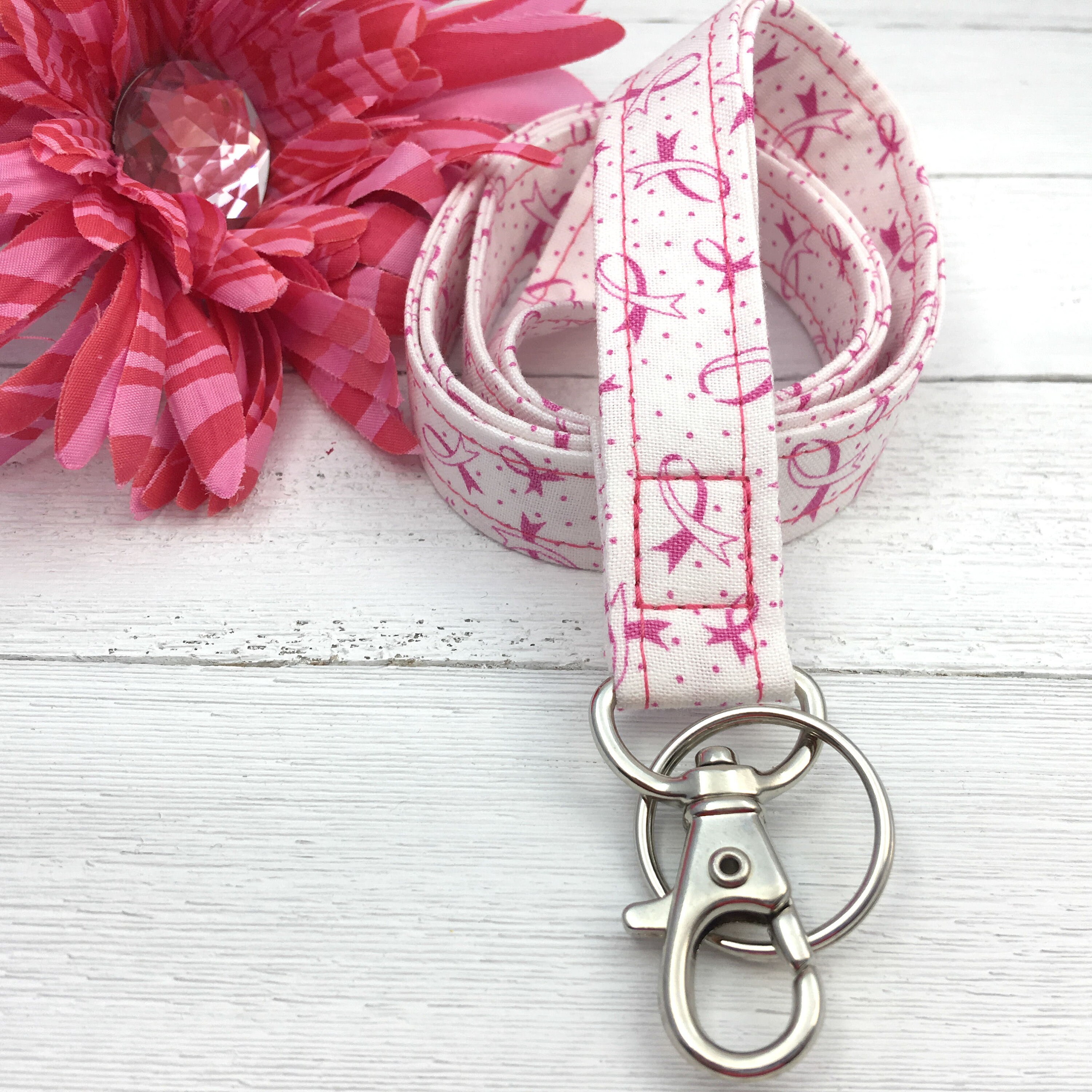 Cancer Awareness Lanyard for Keys and ID Badge - Etsy
