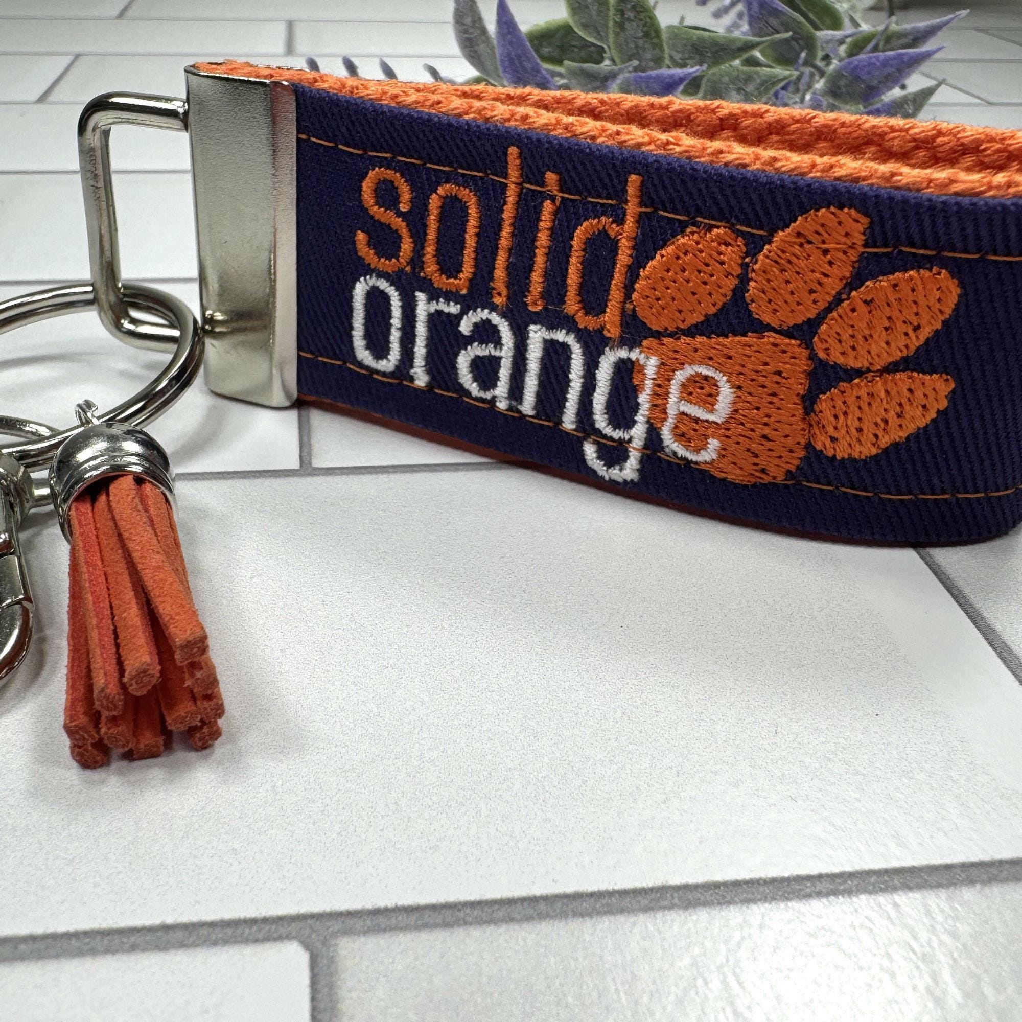 Clemson Keychain, Approved Crafter License Holder, Clemson Student ...
