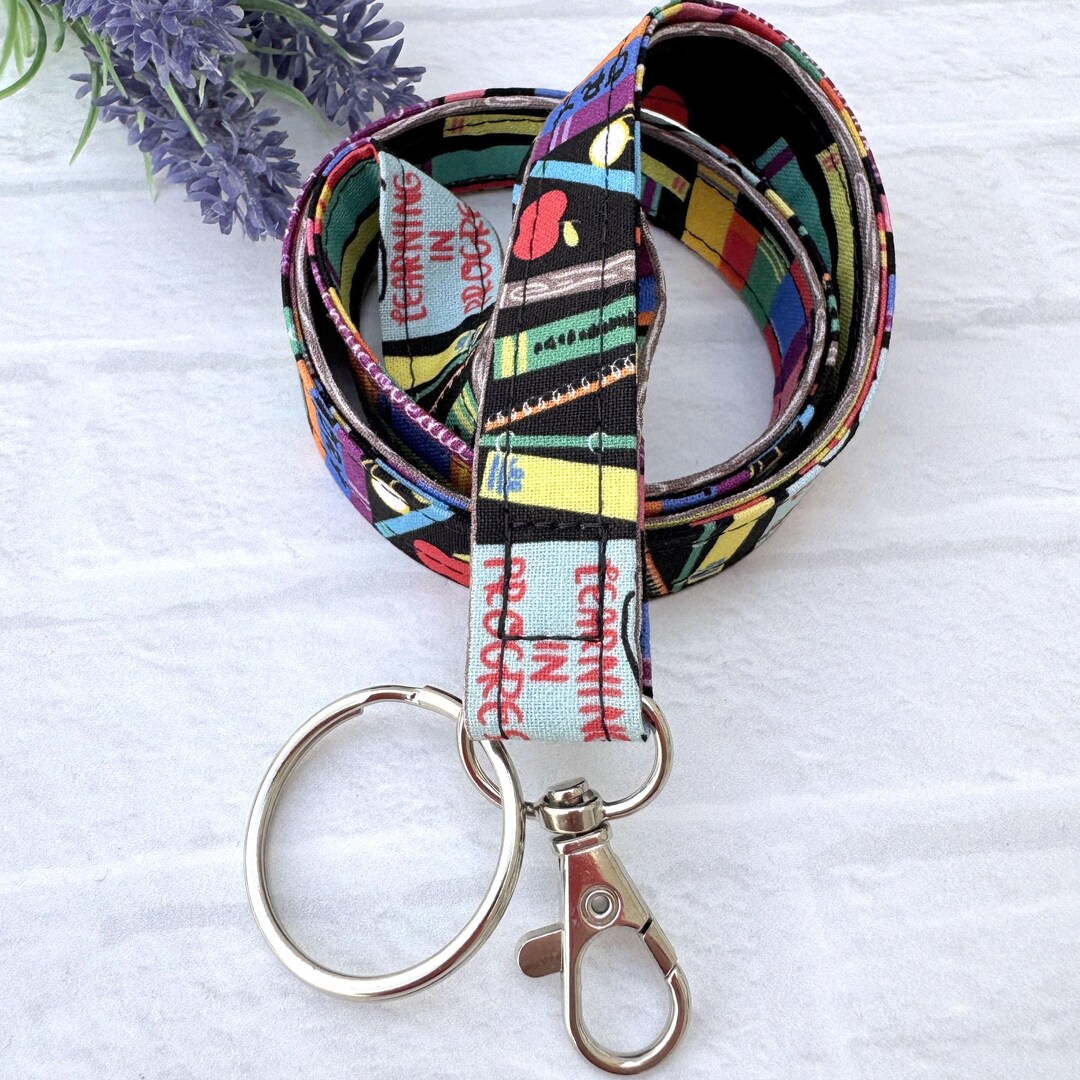 Teacher Lanyard With Id Holder, Lanyard for Teacher, Elementary Teacher ...