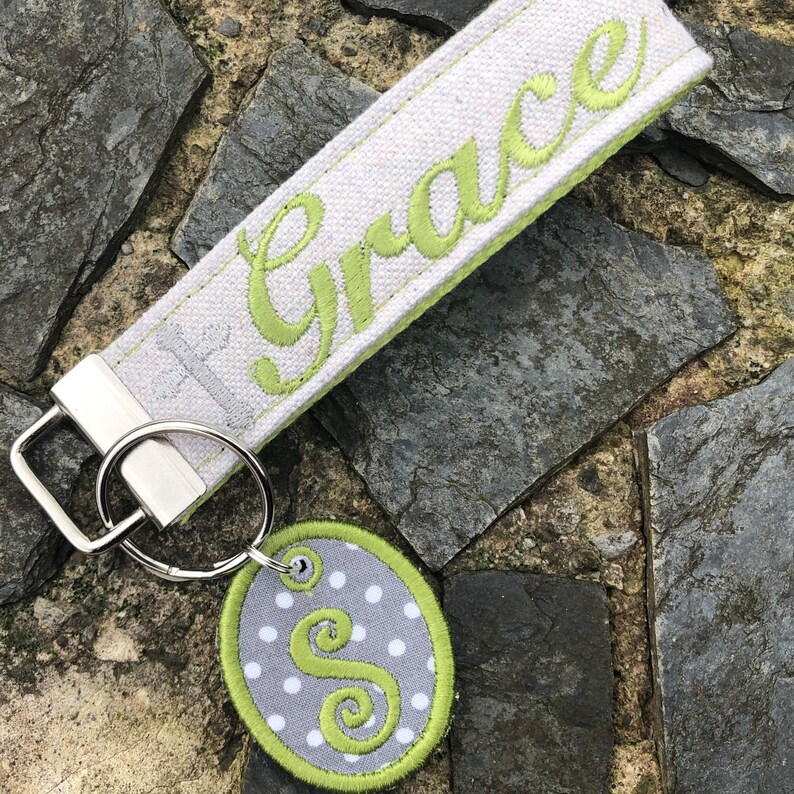 Grace Wristlet Keychain, Wrist Keychain for Her, Key Fob Wristlet ...