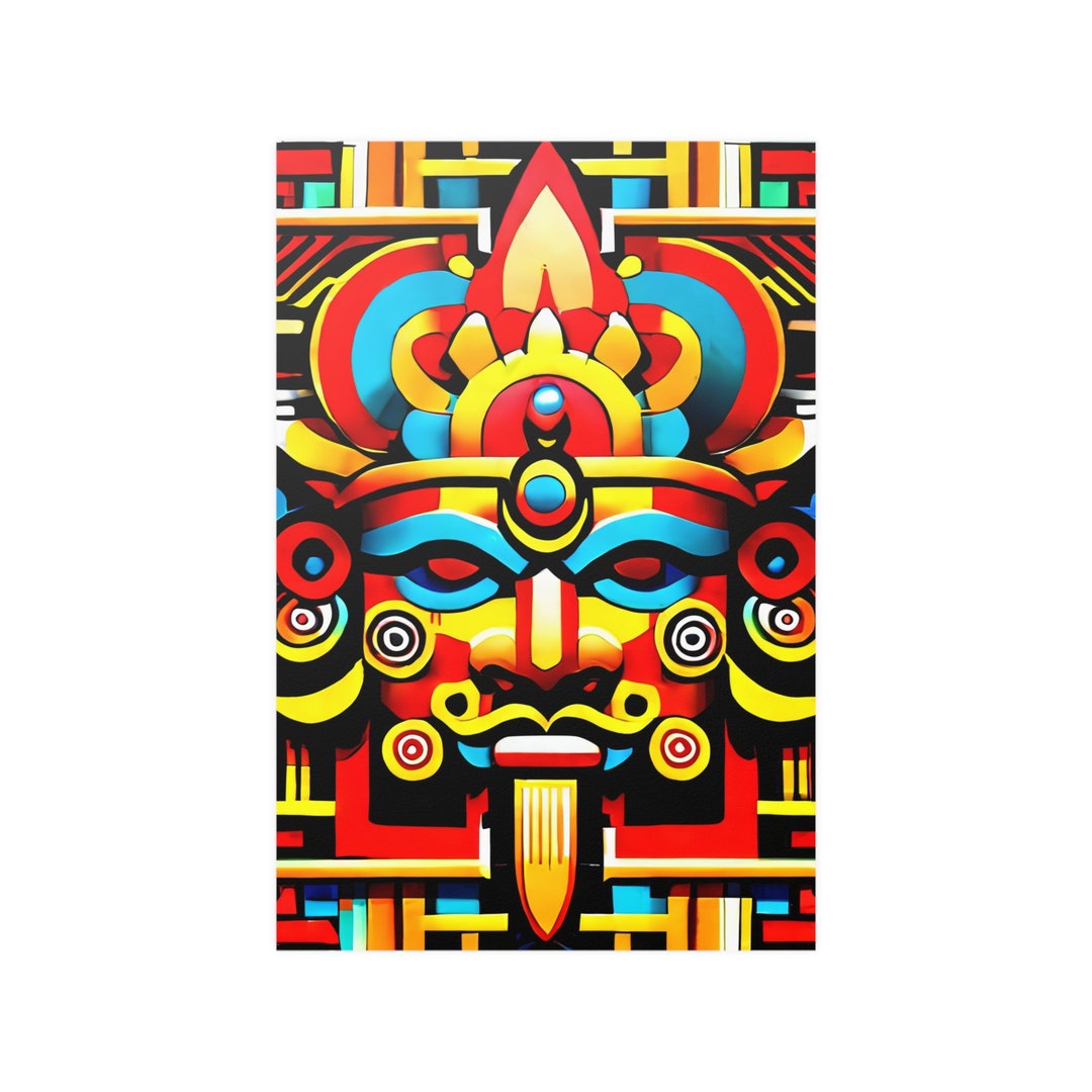 Huitzilopochtli, Tonatiuh , Tlaloc , Quetzalcóatl ,face , Aztec , South ...