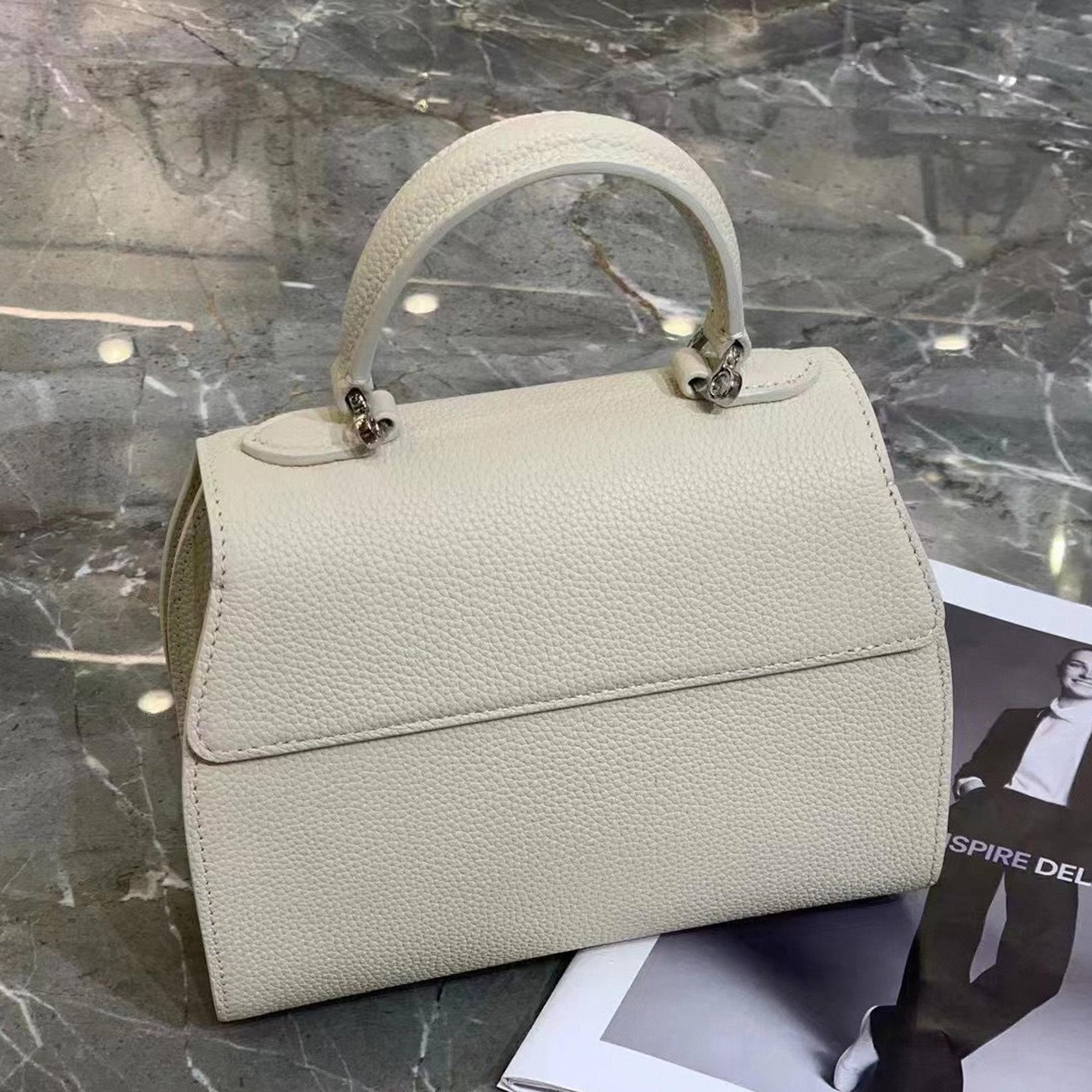 Leather Shoulder Bag, Small Women's Handbag, Classic Leather Shoulder ...