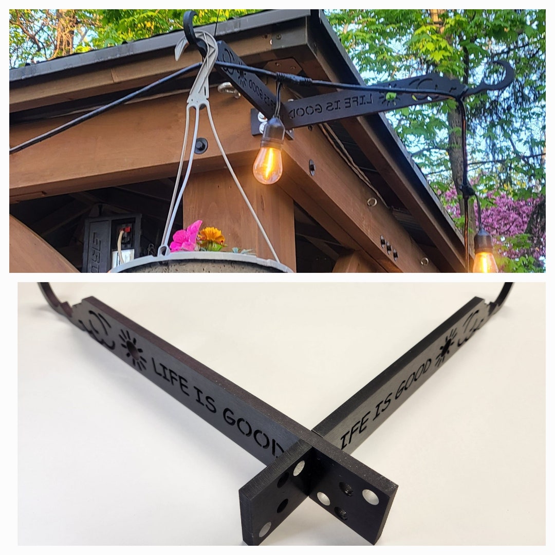 Gazebo Lighting Light / Plant Hangers - Etsy