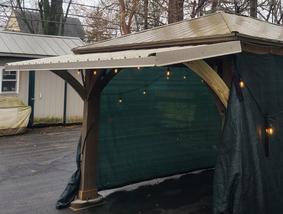 Gazebo 43" Extension Kit - Yardistry Compatible - Etsy