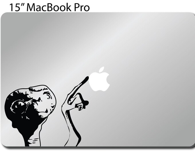 ET Decal for MacBook Vinyl Sticker - Etsy