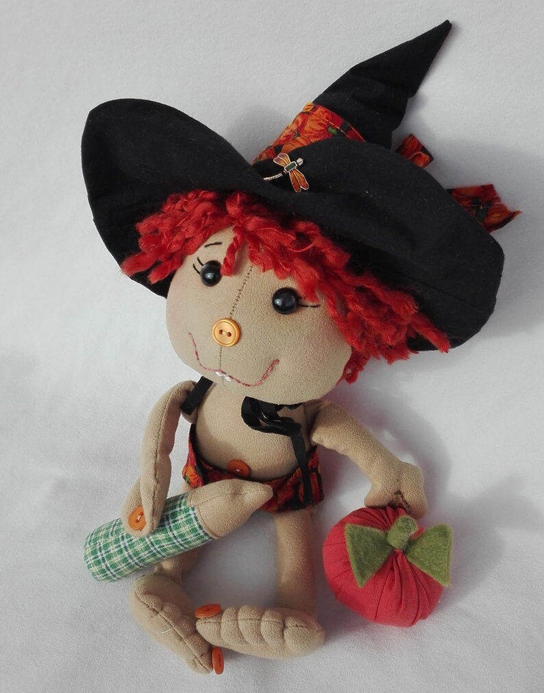 PDF Pattern/witch Doll Pattern/soft Sculpture Doll/ - Etsy