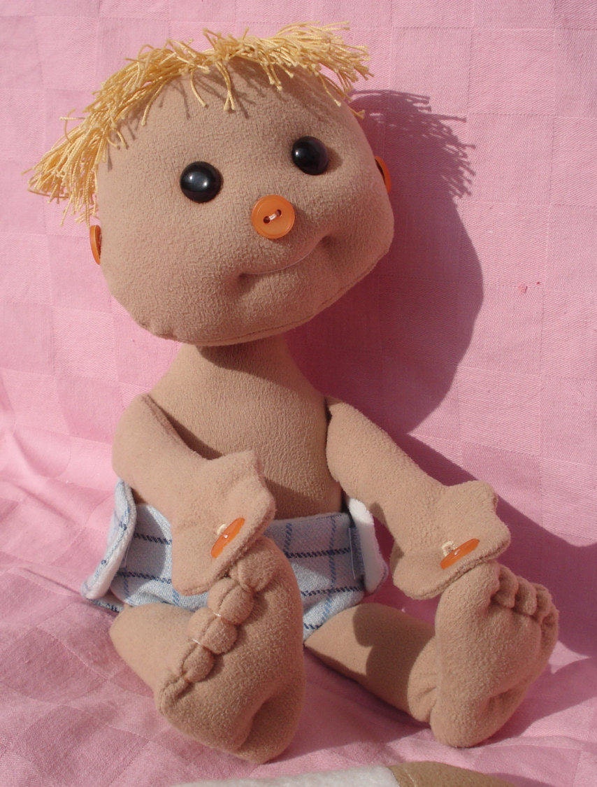 PDF Pattern/soft Sculpture Doll Pattern/ Boy Doll/ Baby Boy/ - Etsy