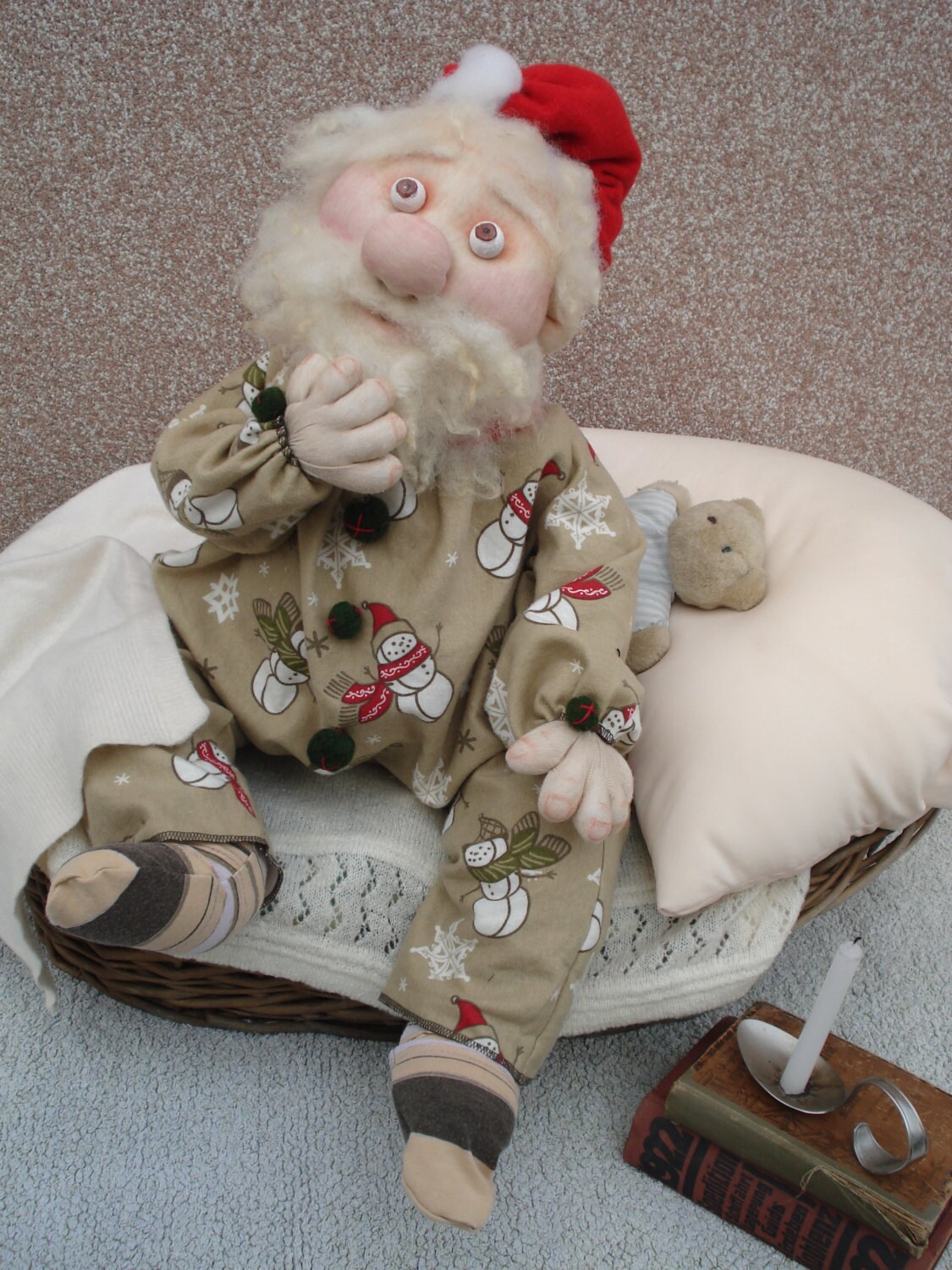 PDF Pattern/funny Santa/ Santa Doll Pattern/soft (Download Now) - Etsy
