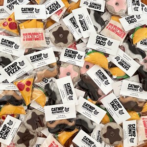 Catnip French Fries - 3 Pack - Cat Toy, Cat Treat - Ready to Ship, Gift ...