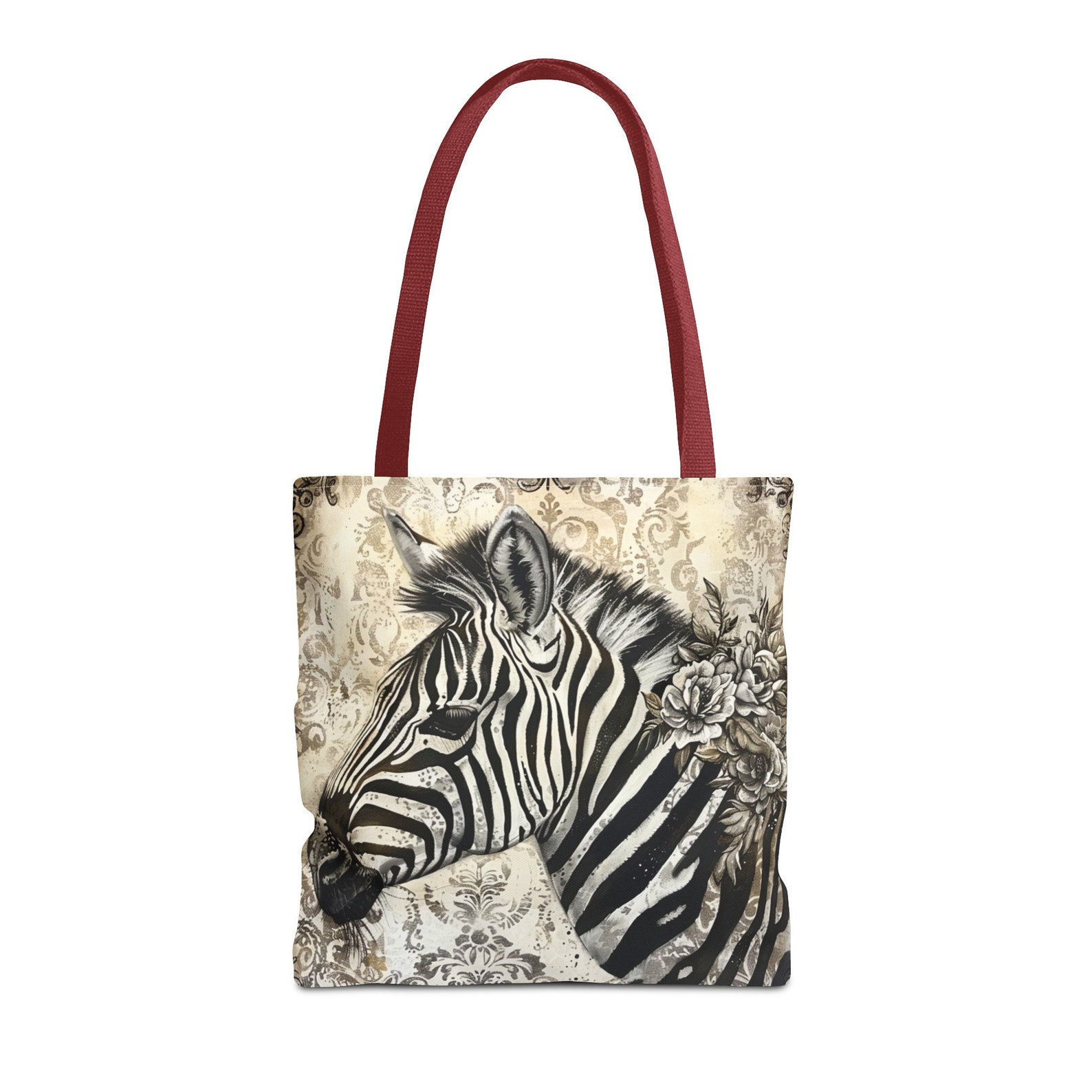 Victorian Style Zebra Tote Bag (AOP) - Etsy
