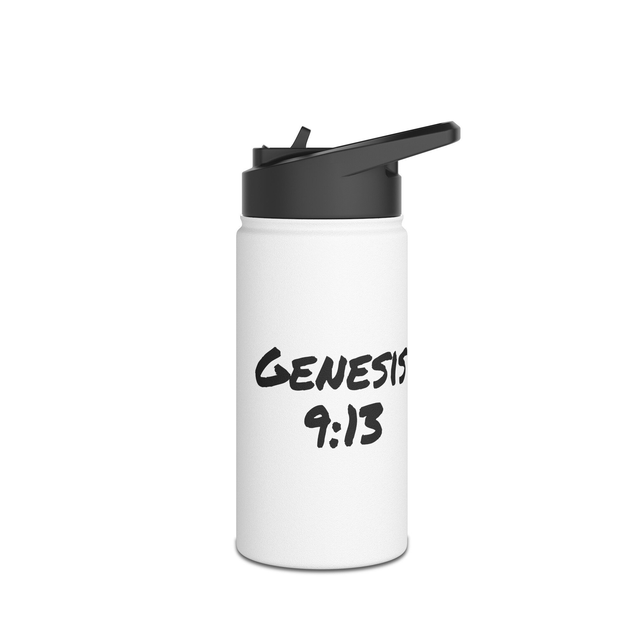 Genesis 9:13 Graffiti Rainbow Stainless Steel Water Bottle, Standard ...