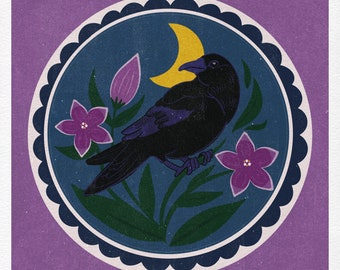 Two Ravens Hex Sign PA Dutch Style the Two Ravens Hex Sign is a Tribute ...