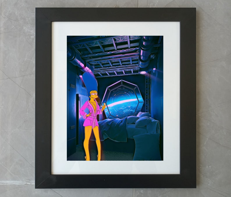 Marge Simpson Space Room - Etsy