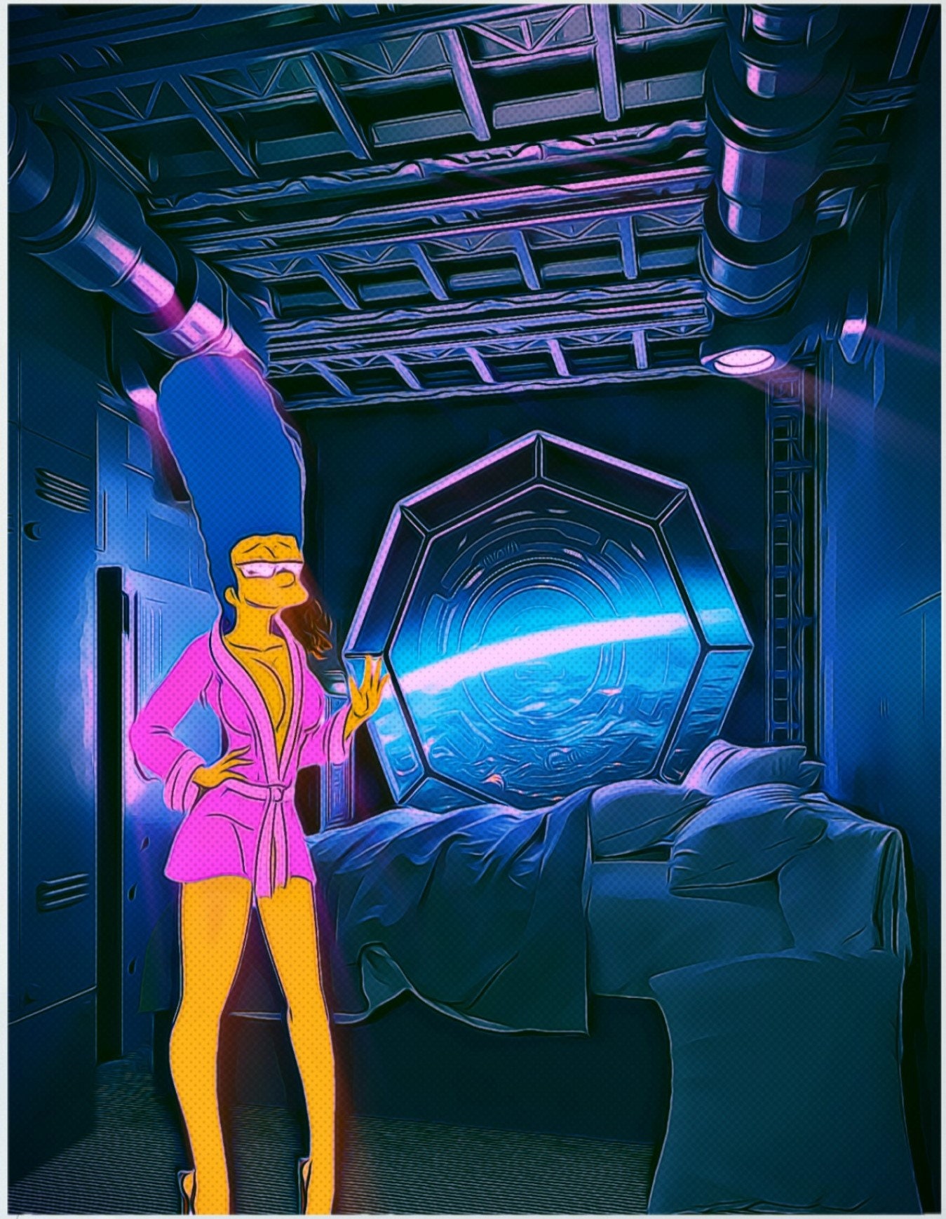 Marge Simpson Space Room - Etsy