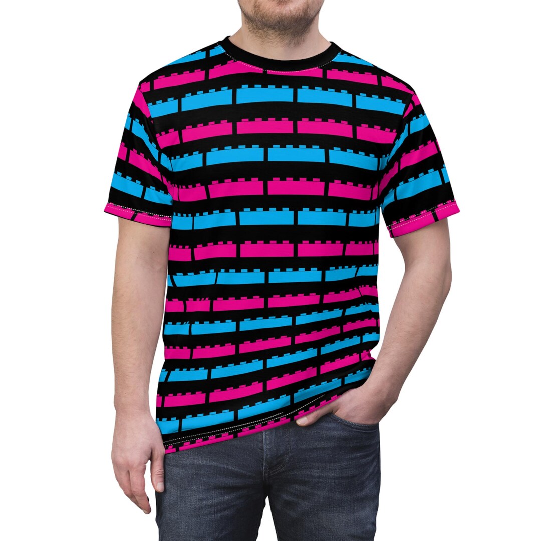Miami Vice Colors - Unisex Cut & Sew Tee (AOP) - Etsy