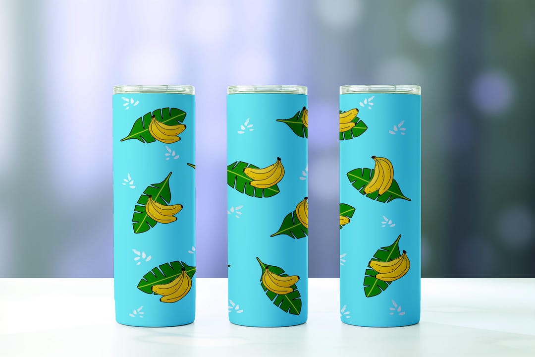 Hand Painted Digital Tumblr Wrap for 20 Oz Mug, Sublimation Design ...