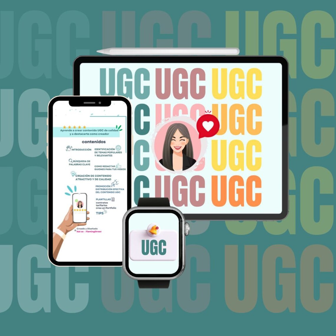 GUÍA UGC sé Una Buena Creadora De Contenido - Etsy