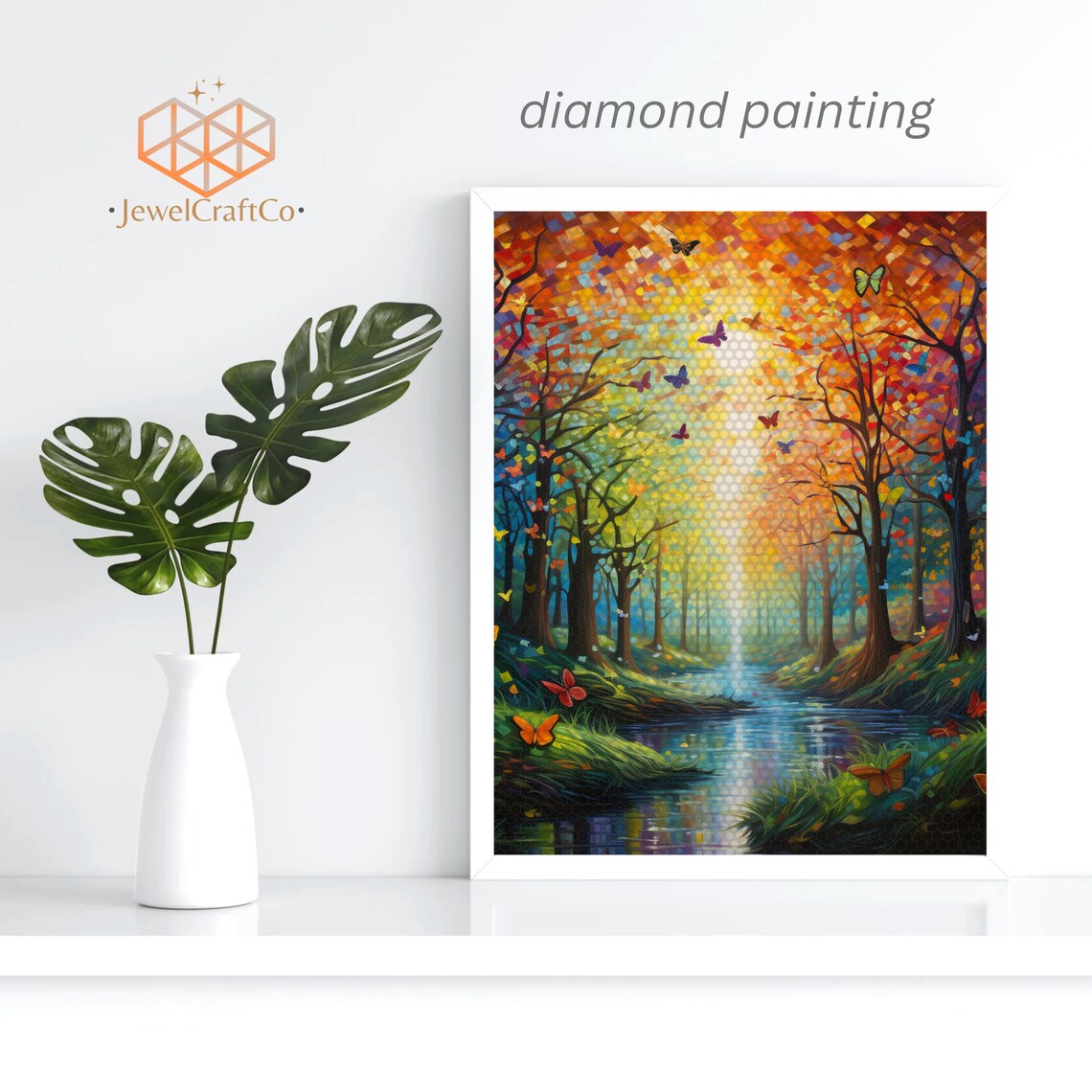 Enchanted Forest Diamond Painting Kit 40x50cm, Gem Art Kits for Adults ...