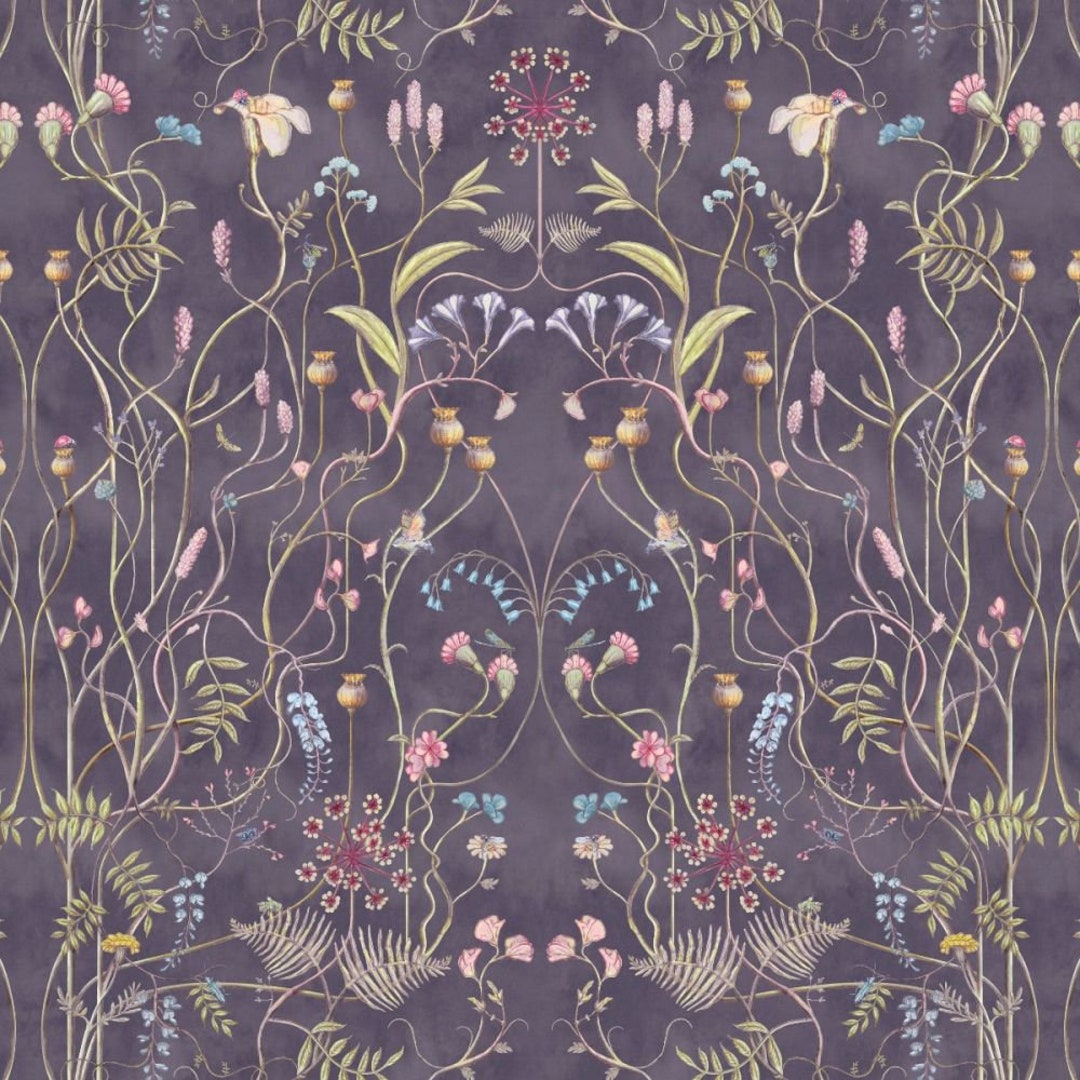 The Chateau by Angel Strawbridge the Wild Flower Garden Nightshadow - Etsy