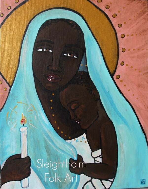 Our Lady Breaker of Chains prints and Cards - Etsy Canada