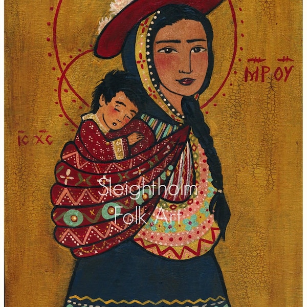 Religious Folk Art - Etsy