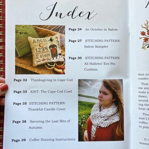 Pattern Booklet Frost on the Pumpkin Autumn Stitching Pattern Book - Etsy