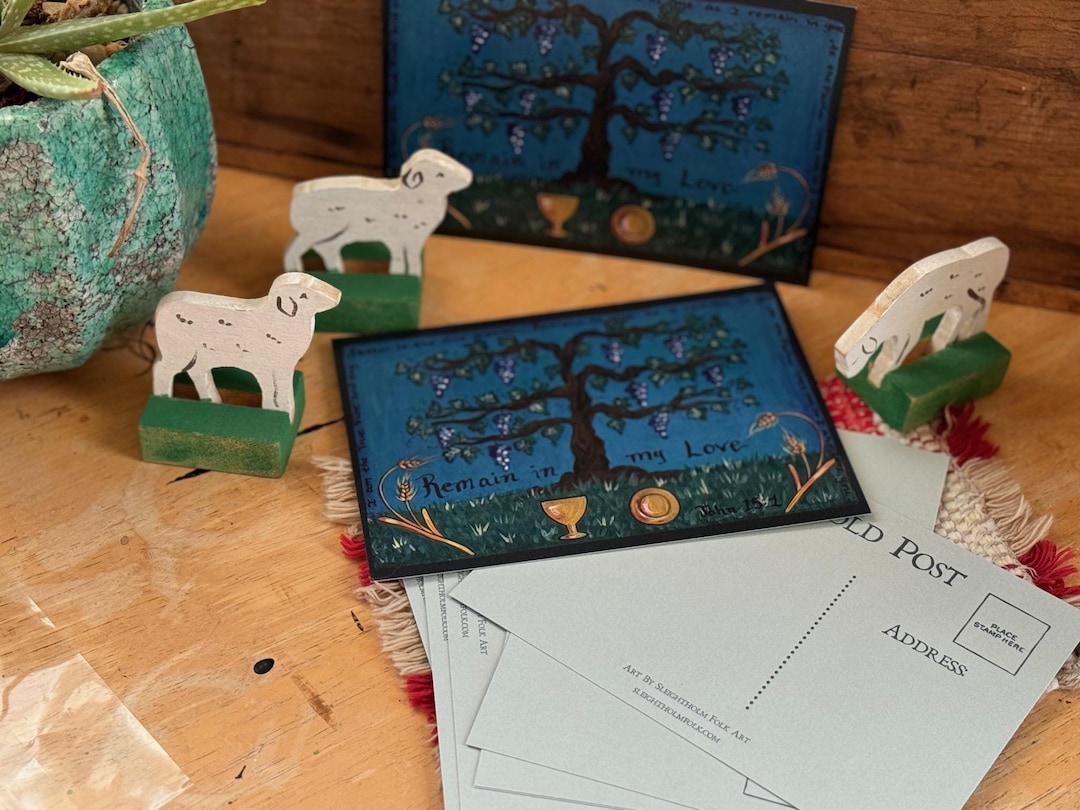 5x7 True Vine Postcard Pack of 10 CGS Art - Etsy