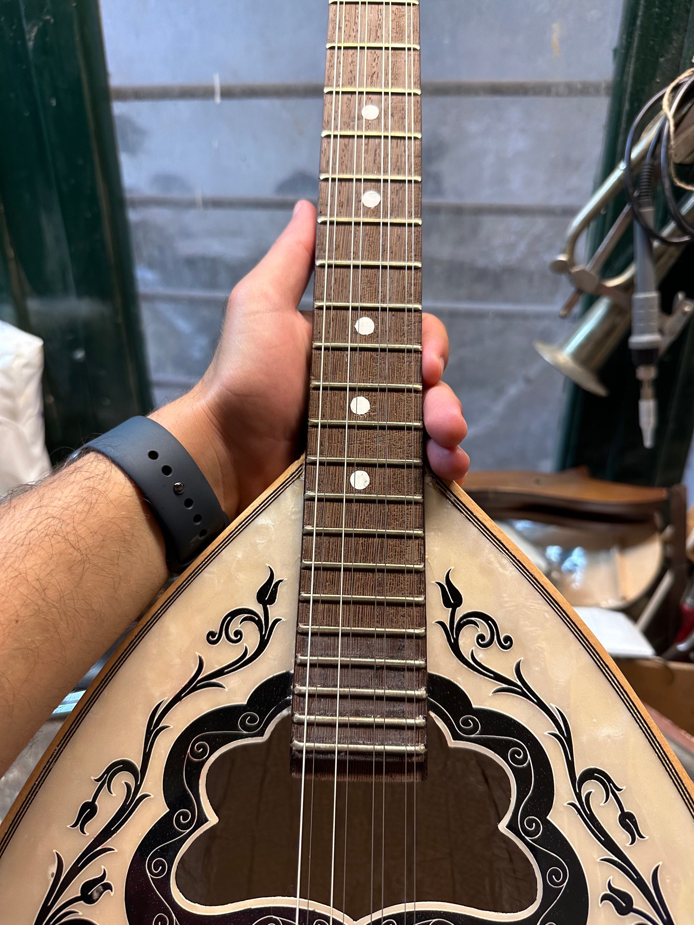 Original 8-string Bouzouki TSB4D |handmade Traditional 8-string Bouzouki |4-string Traditional ...