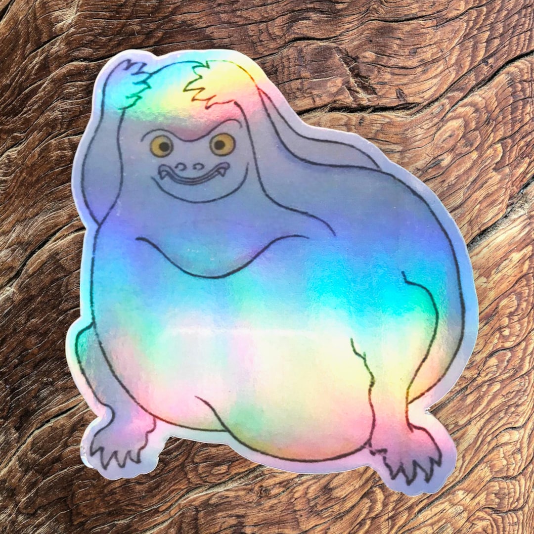 Japanese Yokai Ghost Monster Holographic Sticker Hajikkaki - Etsy