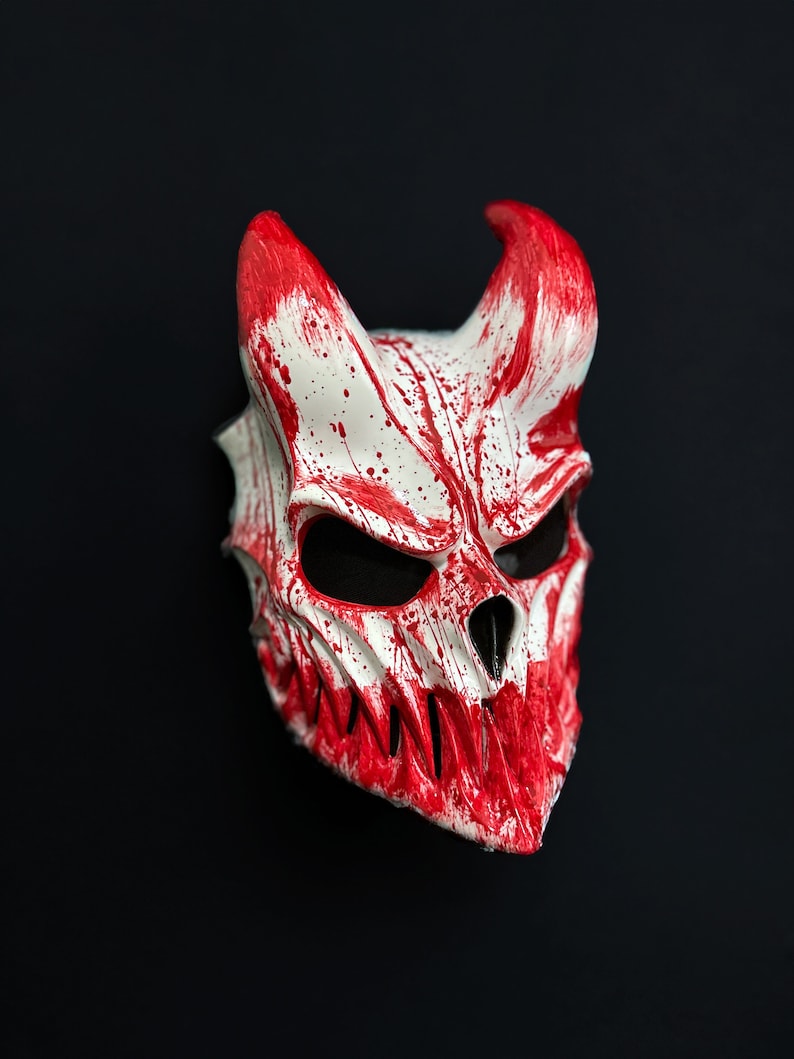 Slaughter to Prevail Alex Terrible Mask “kid of Darkness” (blood) - Etsy