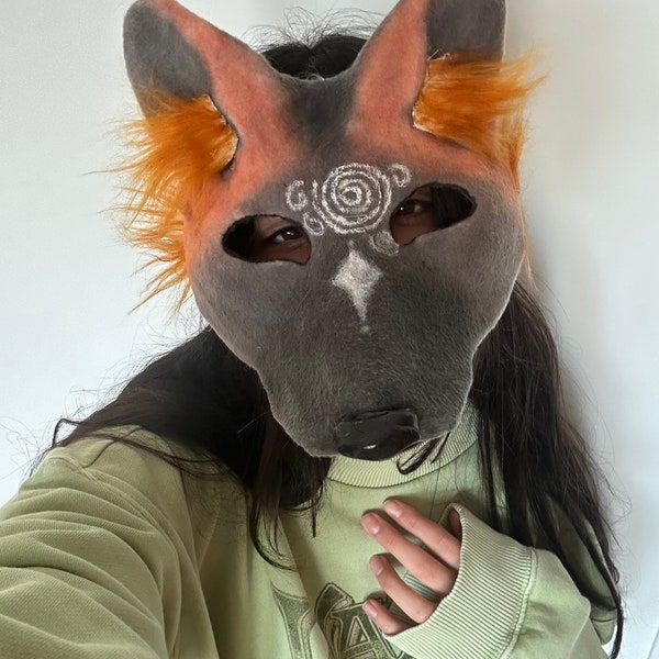 Red Fox Mask - Etsy