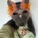 Cross Fox Mask With Markings - Etsy