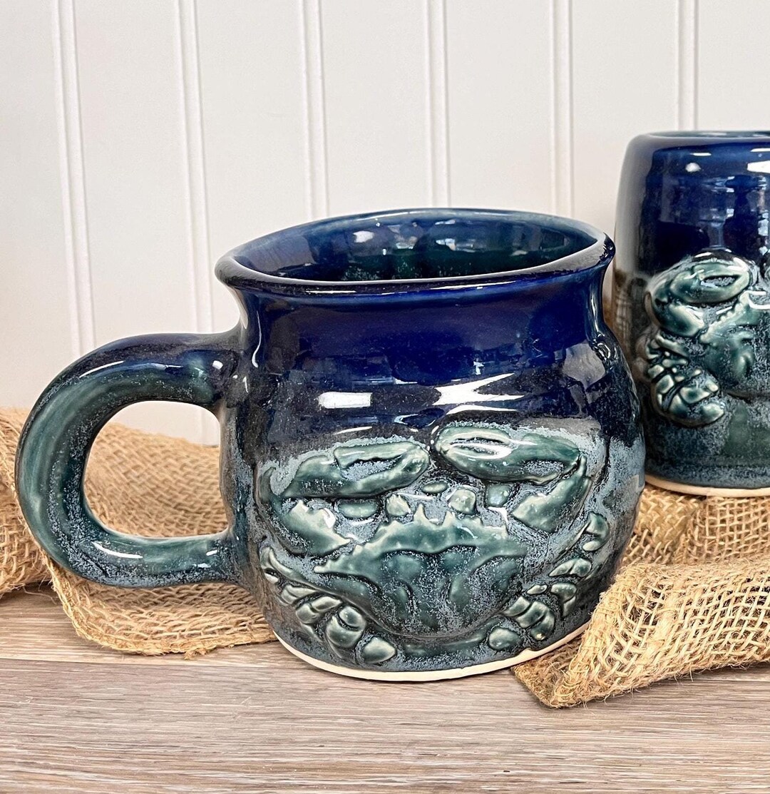 Blue Crab Chowder Mug - Etsy