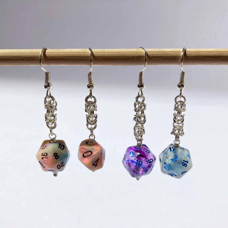 Chain Mail Earrings - Etsy