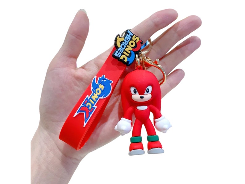 Sonic Keychain Detailed Sonic the Hedgehog Charm, Collectible Gaming ...