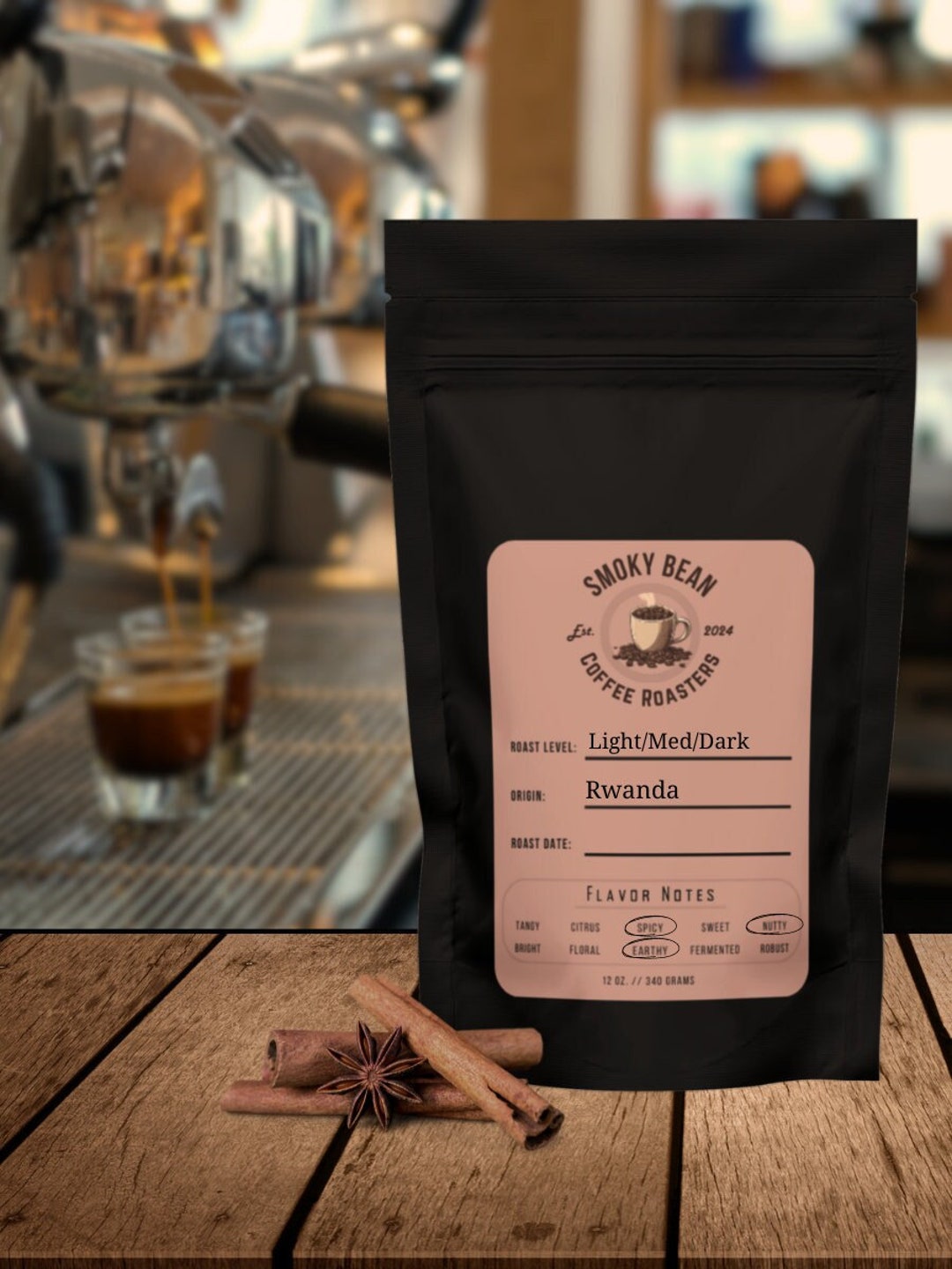100% Single Origin Rwandan Medium Roast - 12oz Bag - Etsy