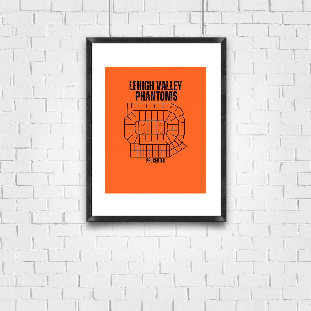 Lehigh Valley Phantoms Stadium Arena File Map - Etsy