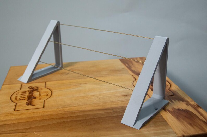 Fly & Jig Tying Drying Rack Kit | 3D Printed Stand W/ 3 Brass Rods ...