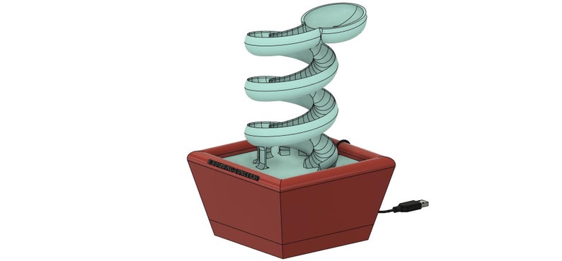 Tabletop Fountain, Waterfall Fountain, Desktop Water Fountain, Water ...