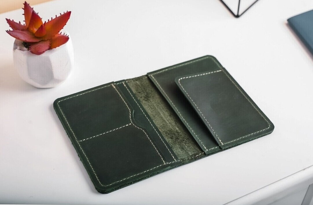 Personalized Passport Cover, Leather Passport Cover, Monogrammed ...