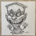 Grumpy Face Original Pencil Drawing - Etsy