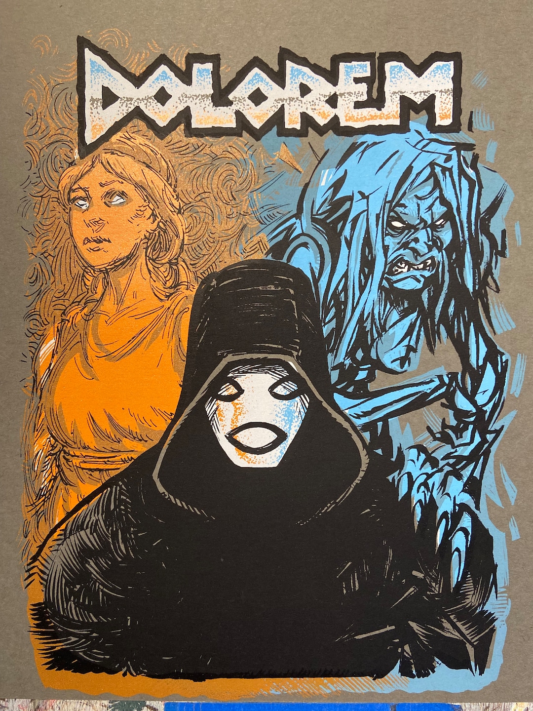 Dolorem Limited Edition Screen Print - Etsy
