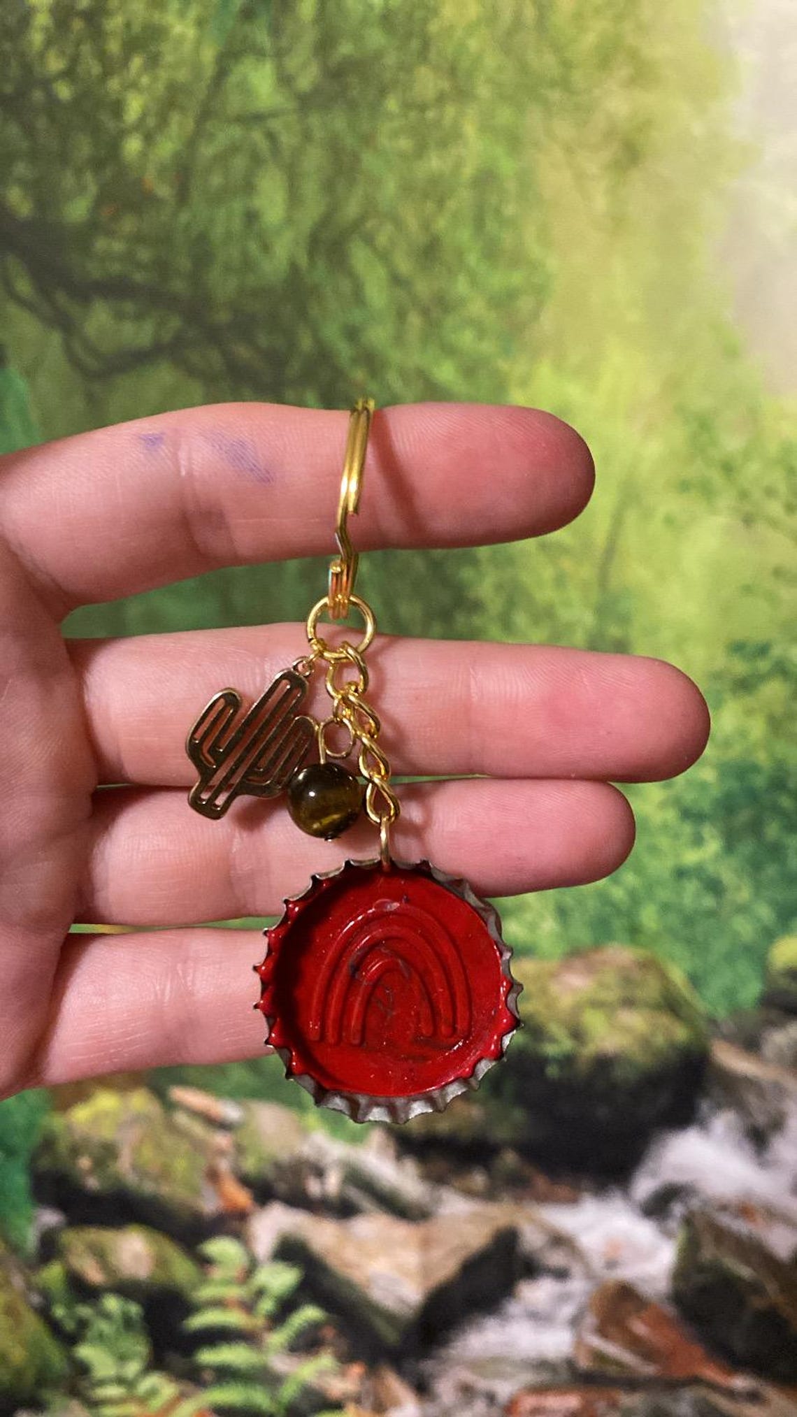 Bottle Cap Keychains - Etsy