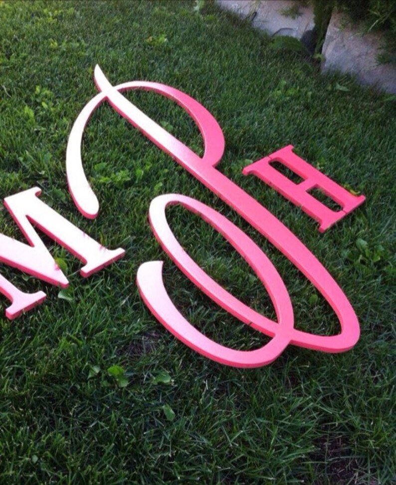 Large Monogram Letter | IUCN Water