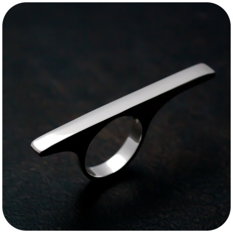 Bar Ring - Etsy