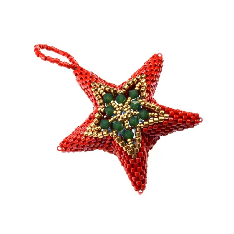 Sparkle Stars- ENGLISH LANGUAGE - Geometric Star Beading Pattern - Etsy