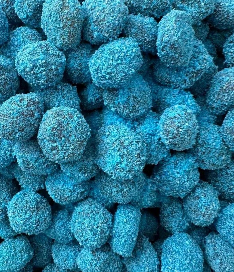 Sour Blue Raspberry Gushers - Etsy