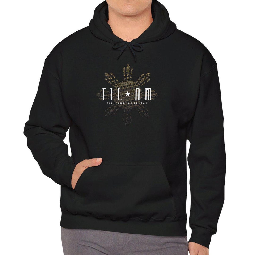 Fil-am - Filipino American With Philippine Sun and Star Unisex Heavy ...