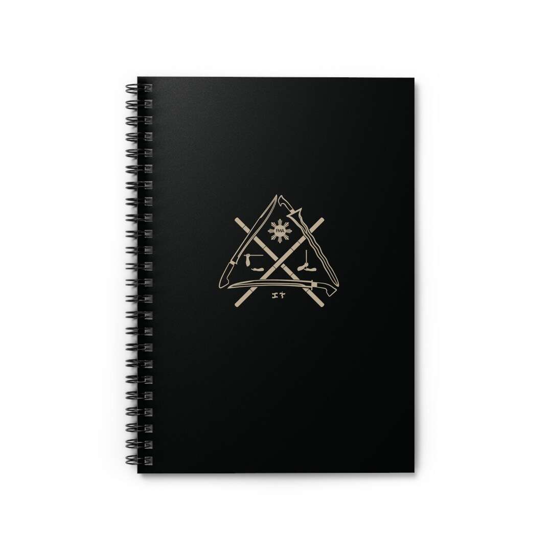 Filipino Martial Arts - FMA - Kali - Spiral Notebook - Ruled Line - Etsy